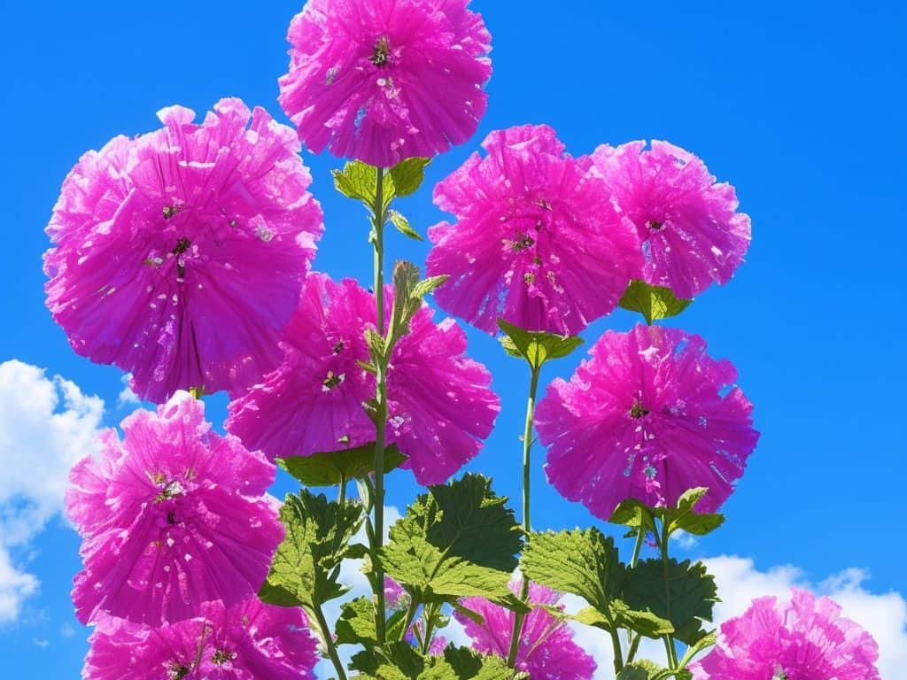 Hollyhock Flower: Symbolism and Meaning - FloristEmpire